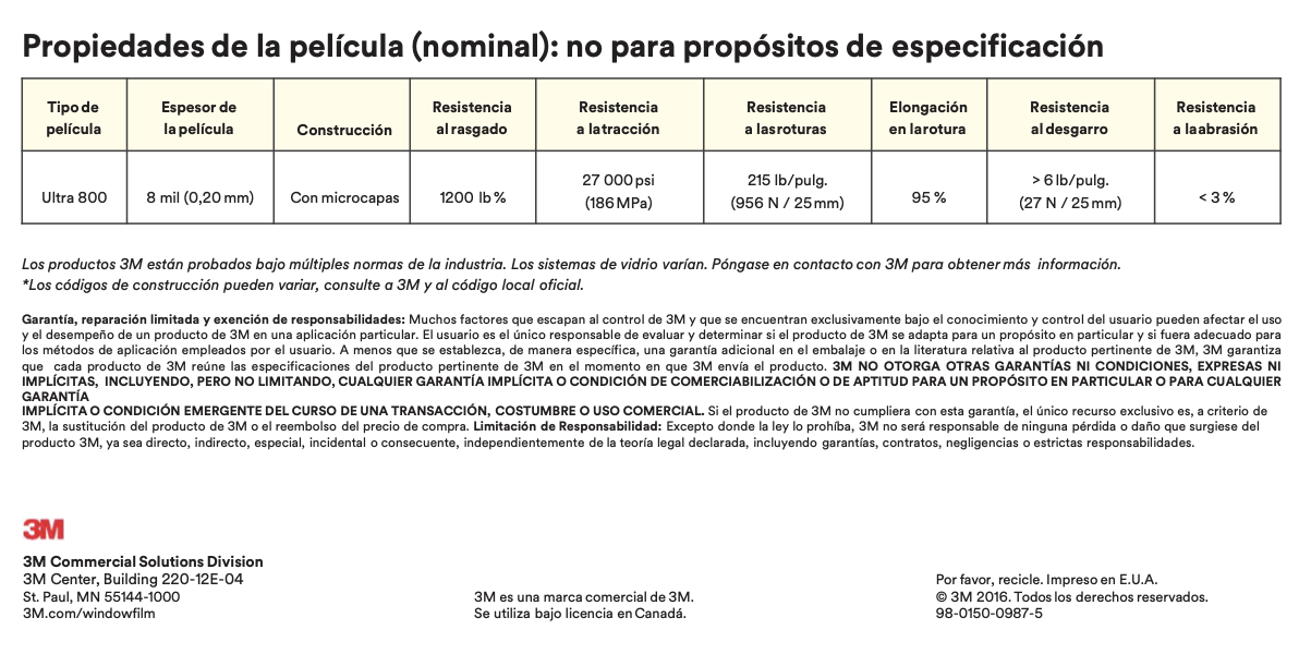Laminado de Seguridad - Solkool